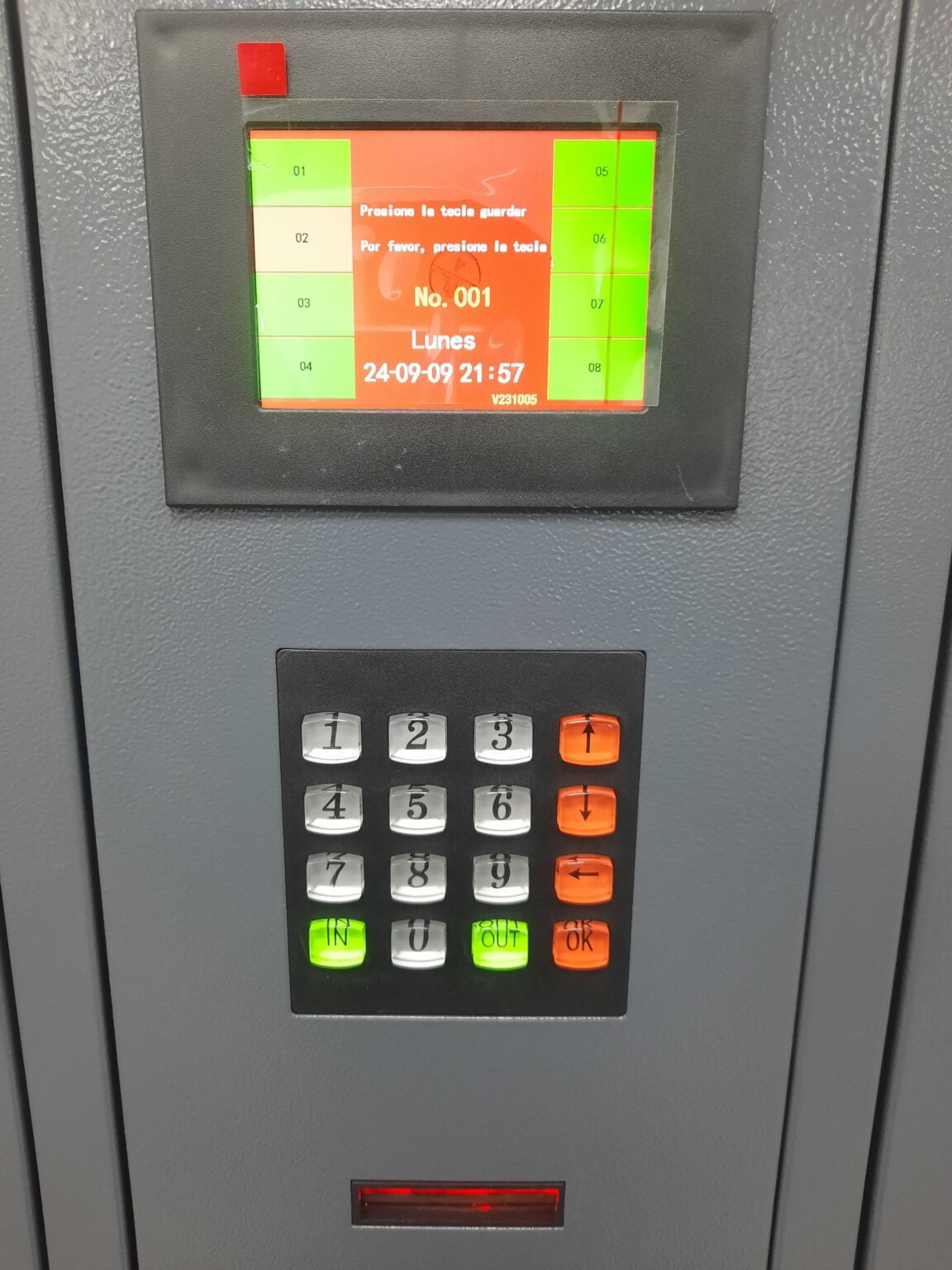 Lockers metálico de 12 puertas, modelo de 6 puertas con cerradura de ...